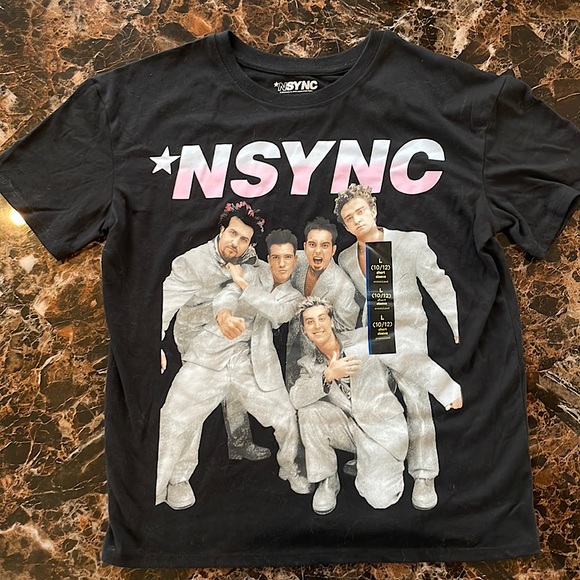 Shirts & Tops | Nwt Nsync T Shirt Youth Kid Child Large 112 Similar To ...